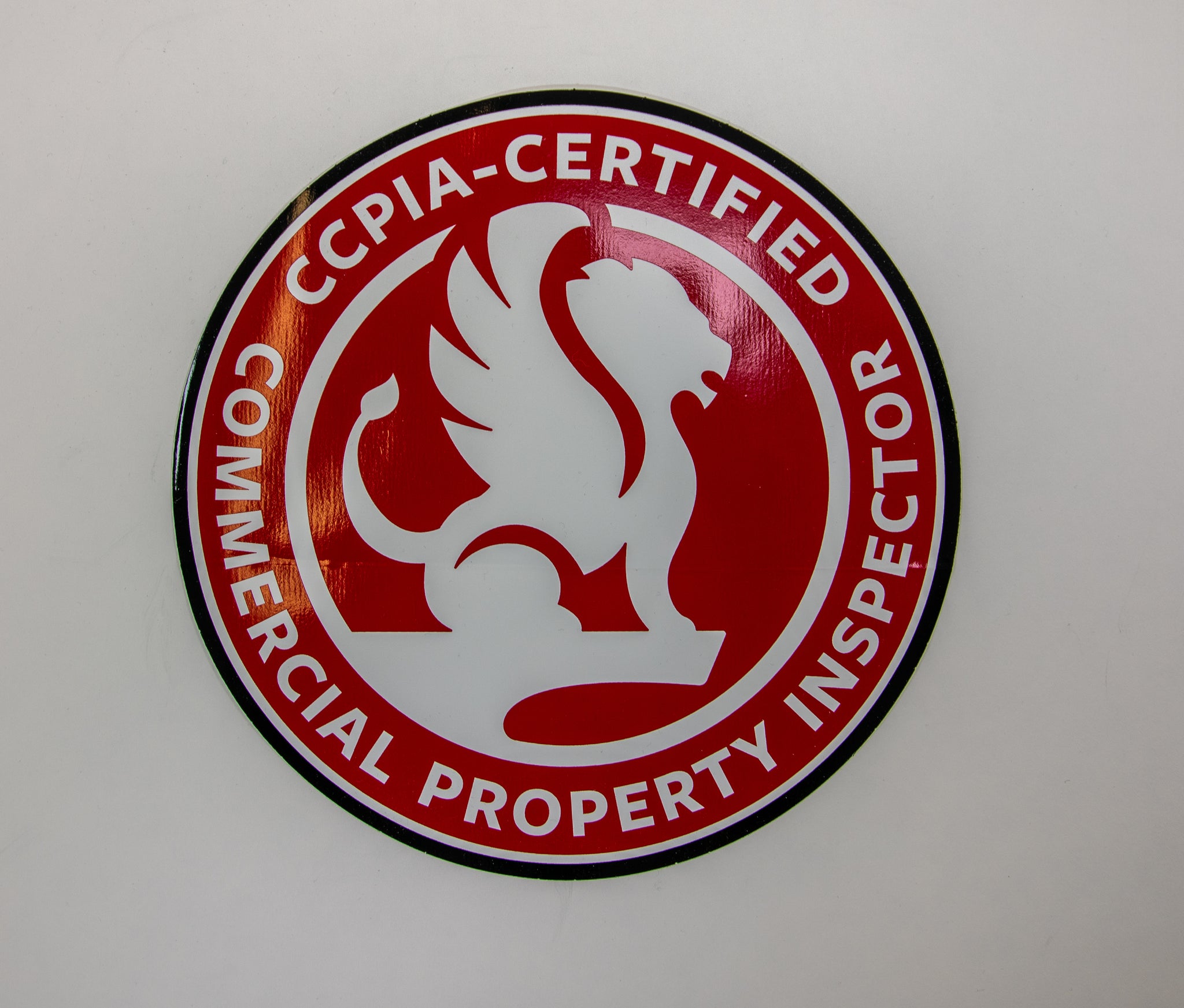 Free CCPIA-Certified Commercial Property Inspector Decal – Inspector Outlet
