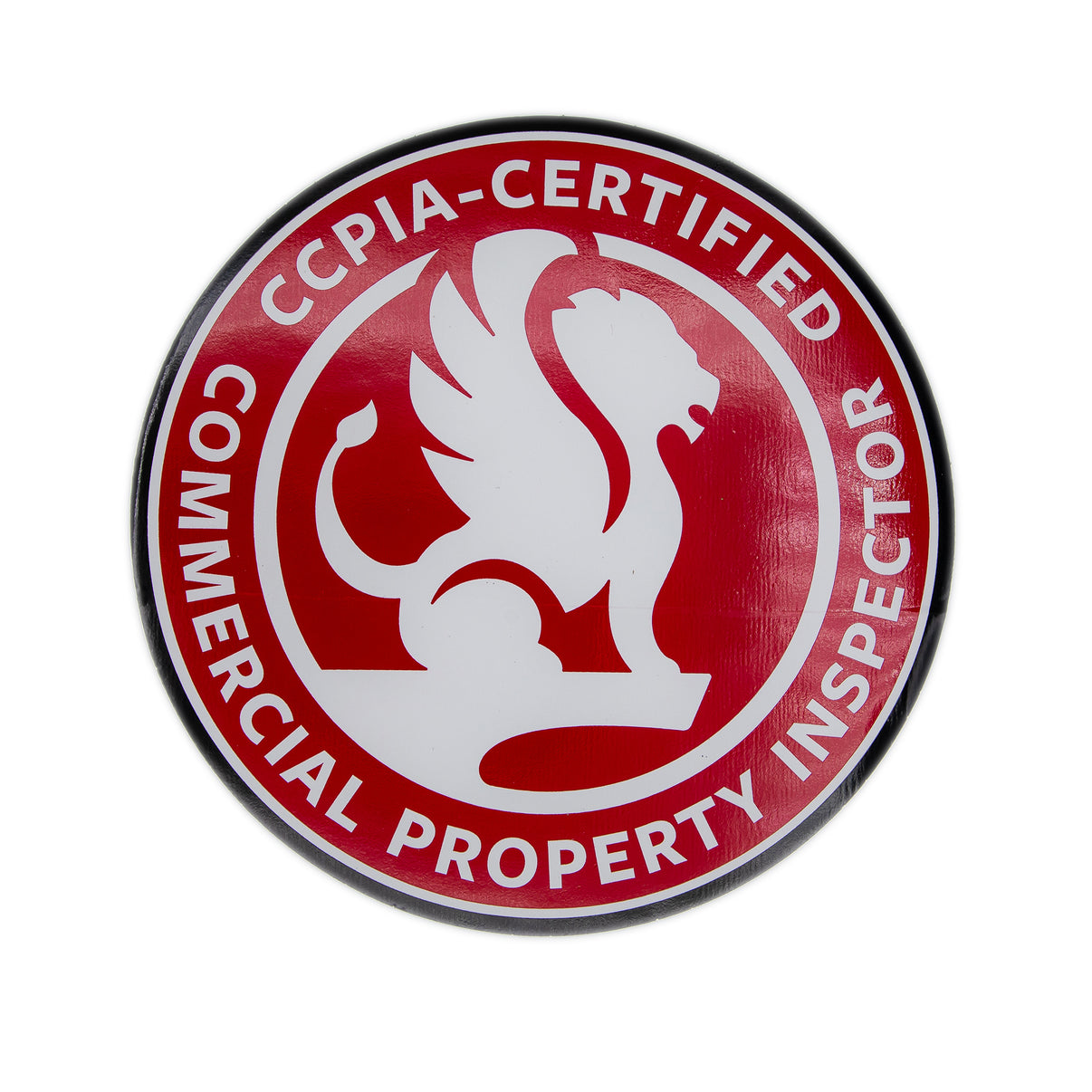 Free CCPIA-Certified Commercial Property Inspector Decal – Inspector Outlet