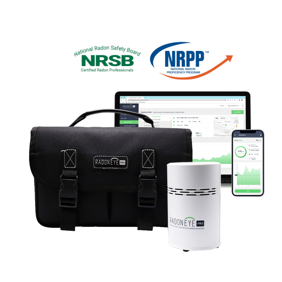 ecosense RadonEye Pro – Inspector Outlet