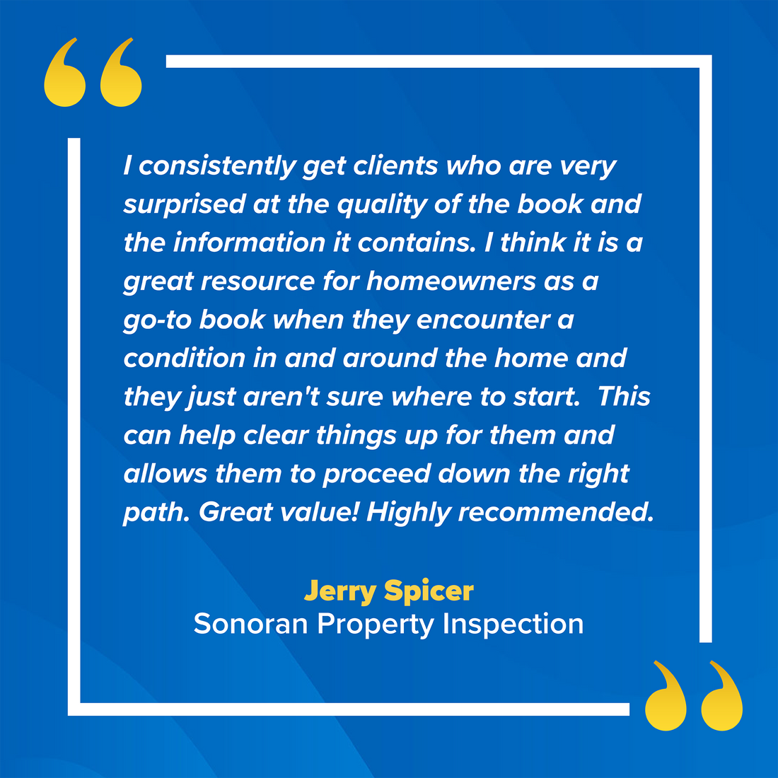 Now That You've Had a Home Inspection Book – Inspector Outlet