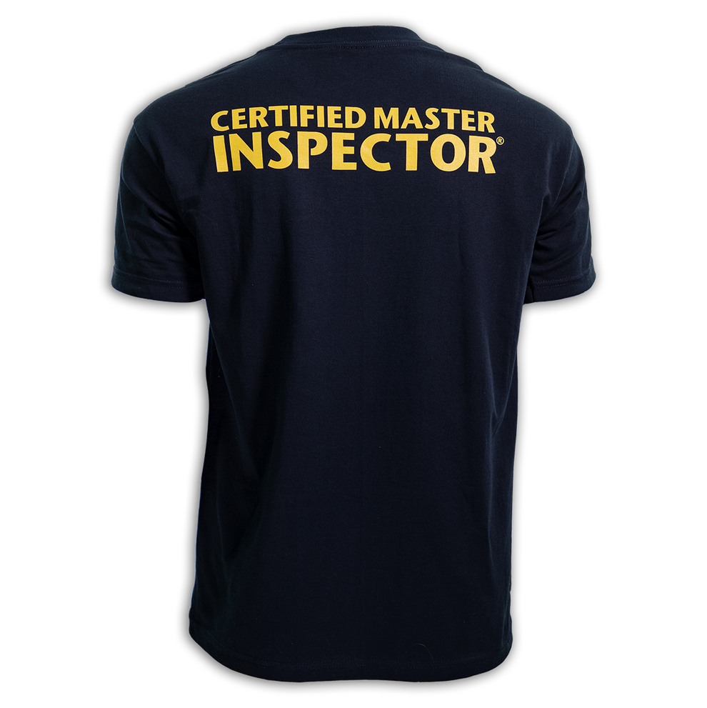 Free Blue Certified Master Inspector® T-Shirt – Inspector Outlet