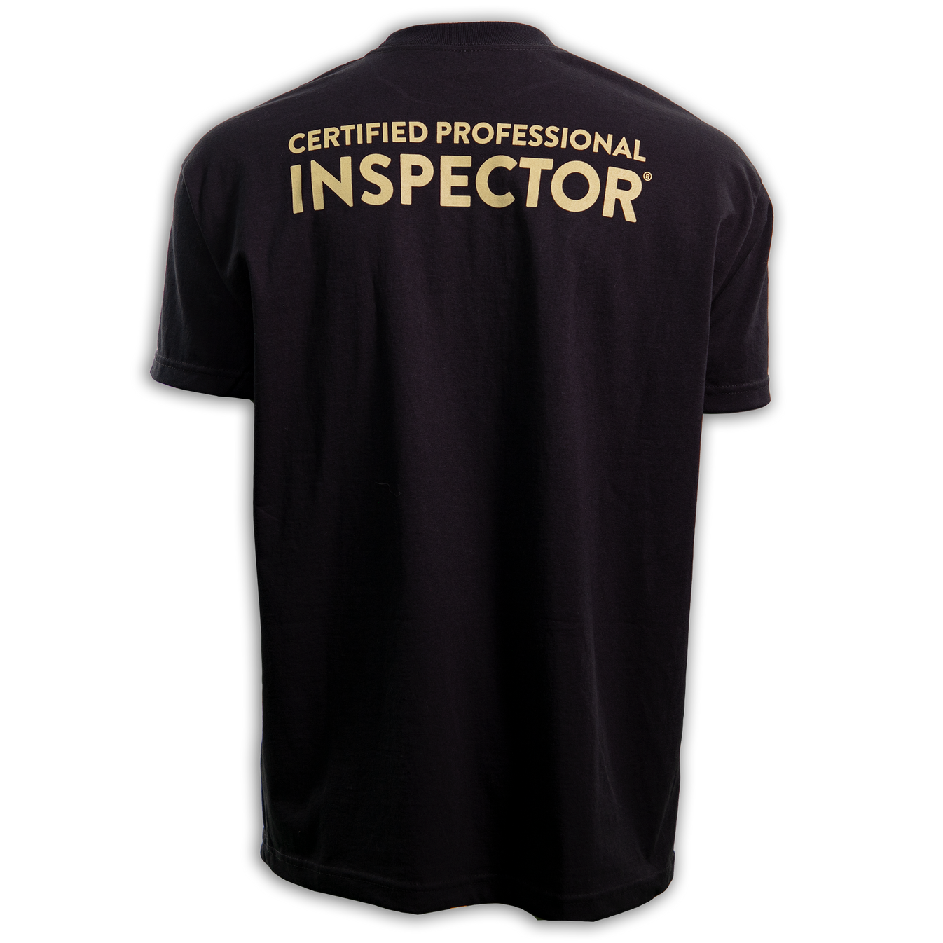 Men's Certified Professional Inspector® Black T-Shirt – Inspector Outlet