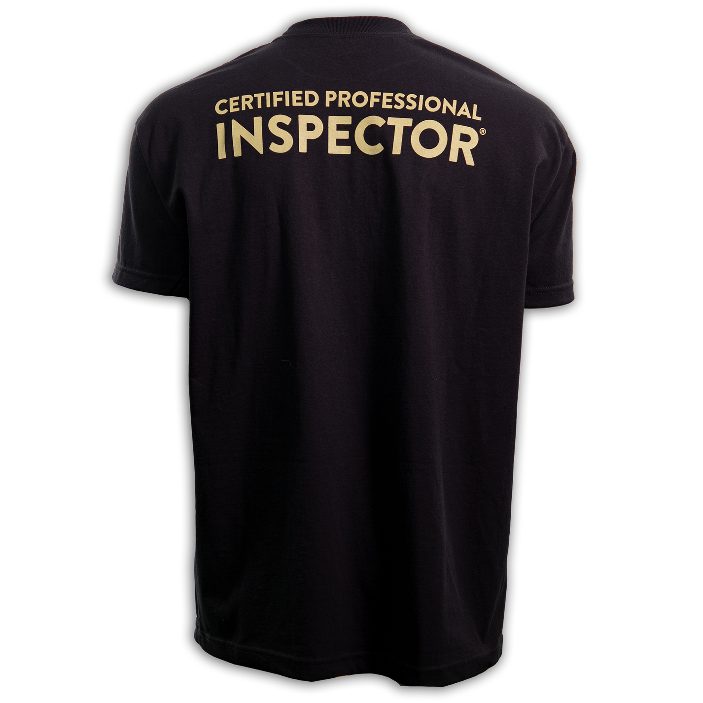 Men's Certified Professional Inspector® Black T-Shirt – Inspector Outlet