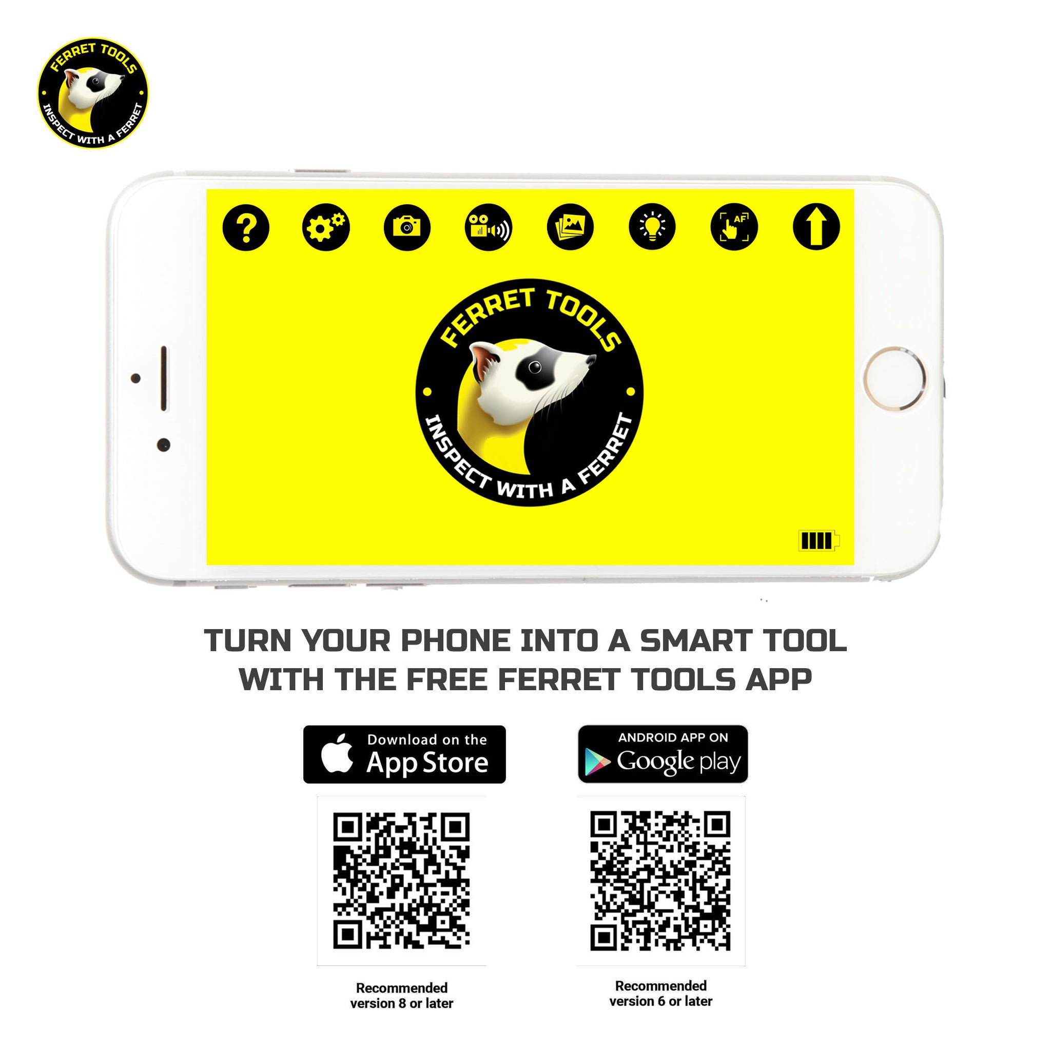 FERRET PLUS – Multipurpose Wireless Inspection Camera – Inspector Outlet