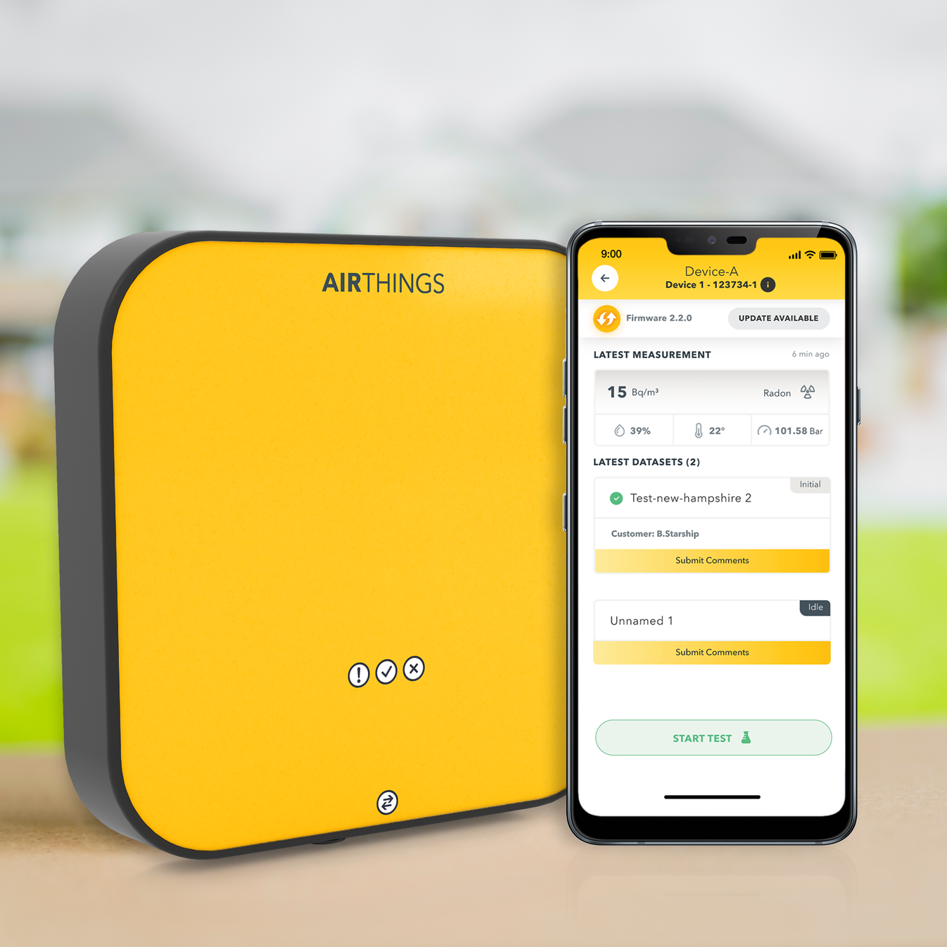 Airthings Corentium Pro Radon Monitor – Inspector Outlet