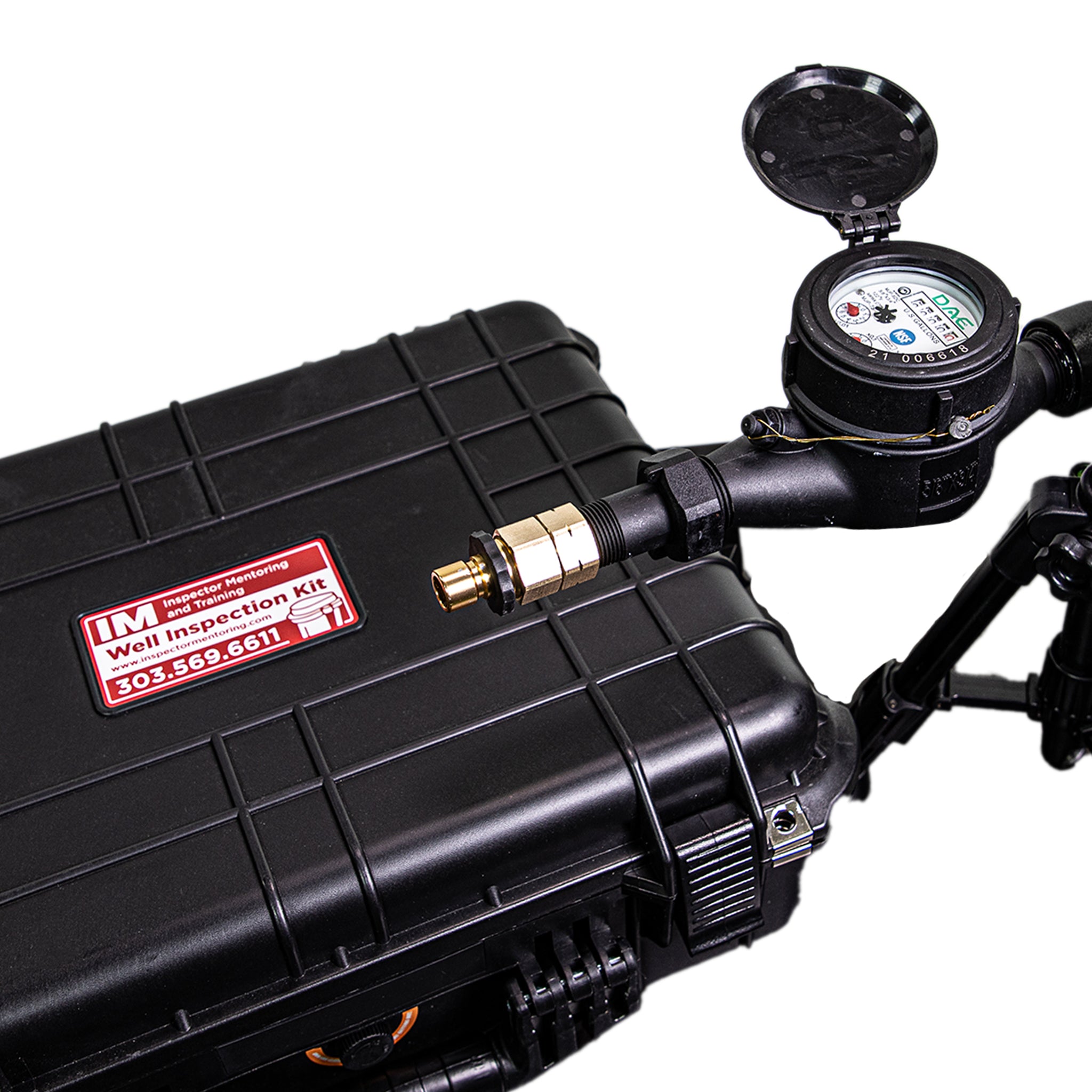 Well Inspection Pump Flow Gauge Set – Inspector Outlet